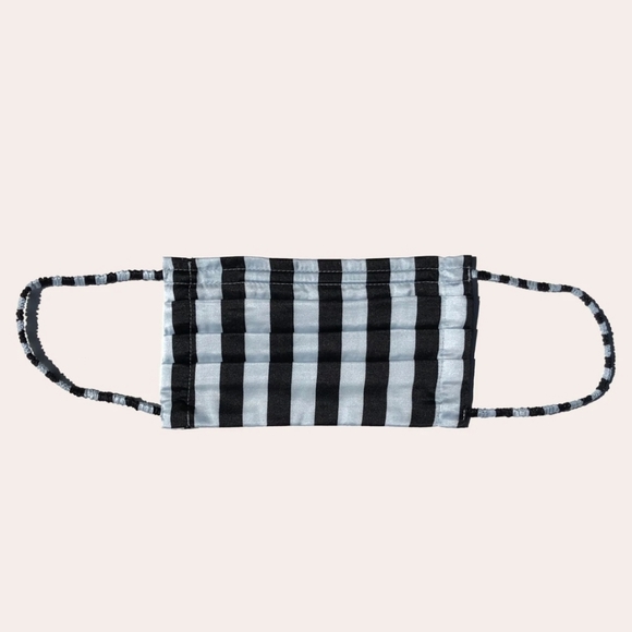 Morgan Lane | Accessories | Morgan Lane Glam Silk Face Mask Sky Stripe ...